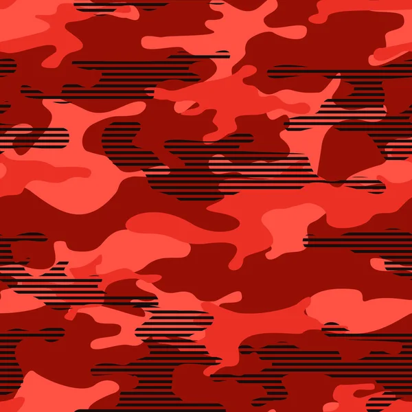 Red digital camouflage Vector Art Stock Images | Depositphotos