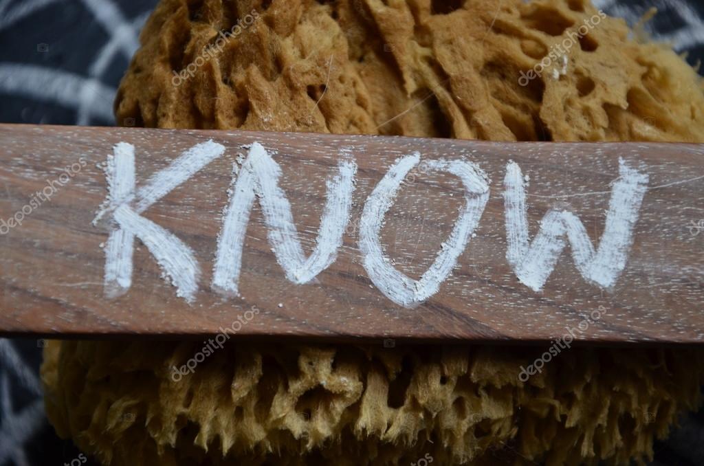 Word know on abstract — Stock Photo © czany #102368116