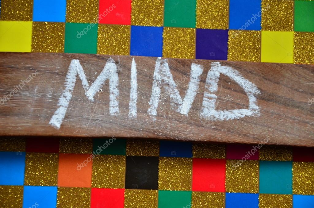 Mind word on abstract — Stock Photo © czany #110979914