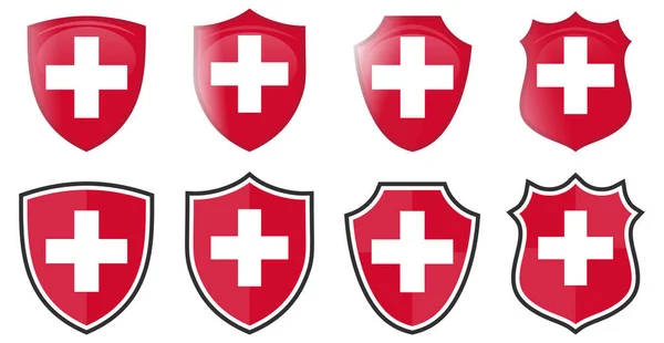 100,000 Swiss shield Vector Images | Depositphotos