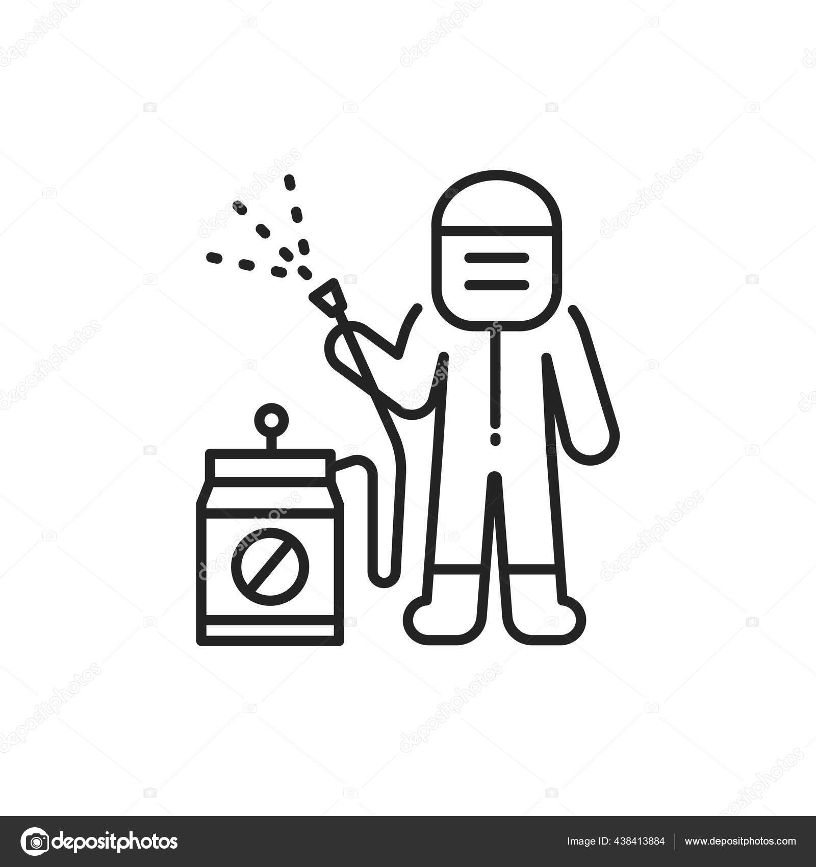 Pest control color line icon. Pictogram for web page, mobile app, promo ...