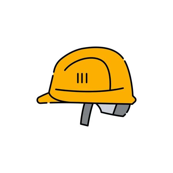 Construction Hat Coloring Page