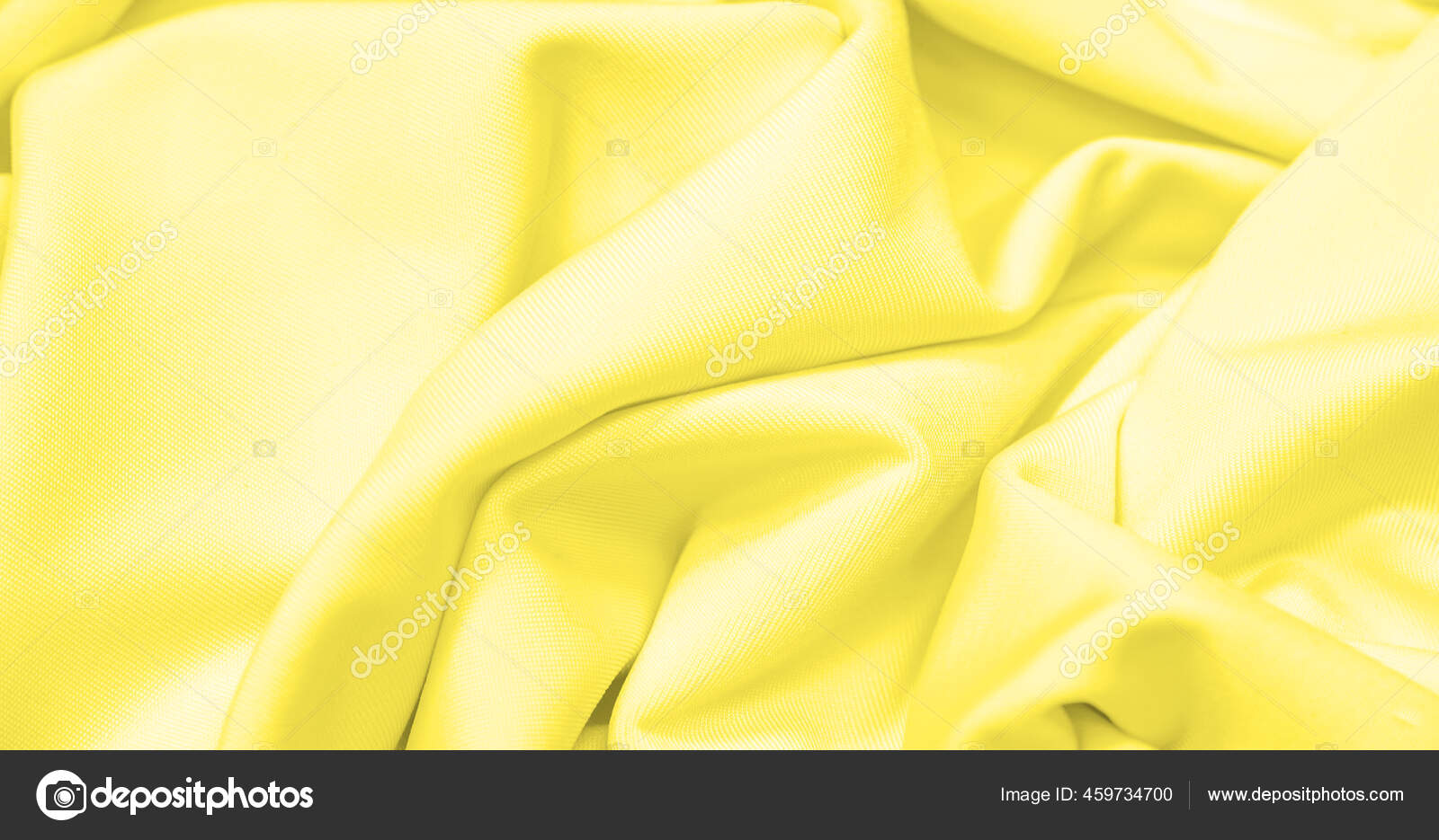 Fabric Yellow Silk Texture Background Pattern Silk Fabric Has Shiny ...
