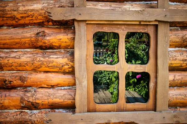 Log cabin window Stock Photos, Royalty Free Log cabin window Images ...