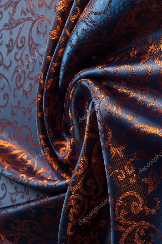 The texture of the silk fabric. — Stock Photo © ekina1 #73022973