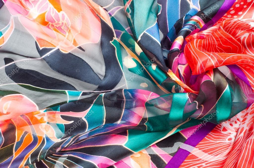 Fabric silk texture. abstract painting — Stock Photo © ekina1 #73730643