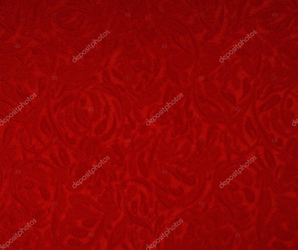 Seamless Red Silk Texture