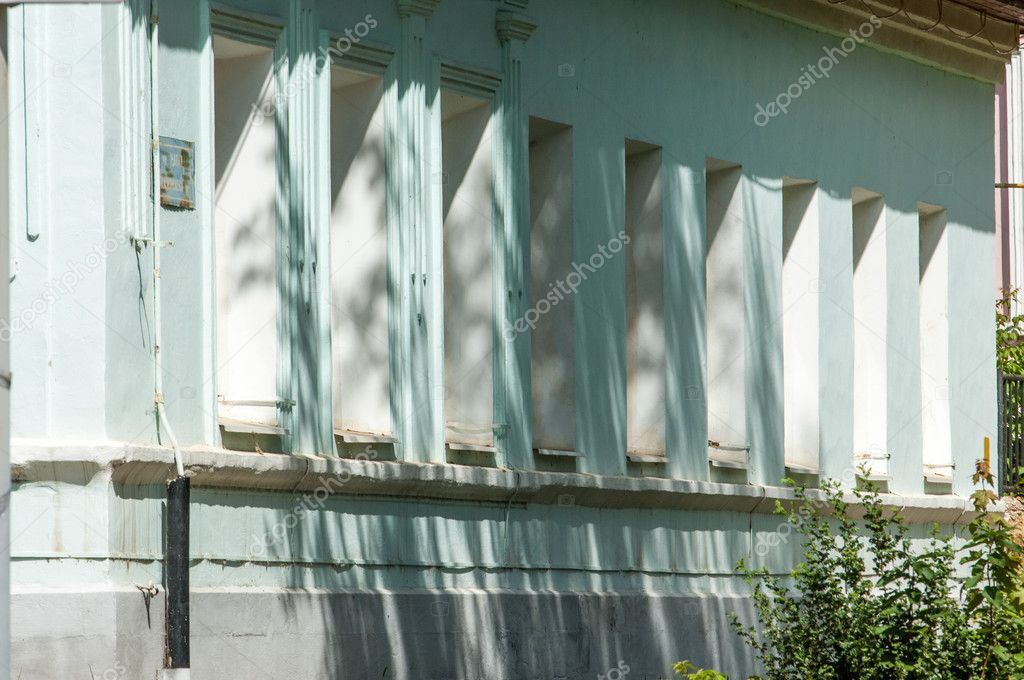 Texture Old Town Old Brick Building — Stock Photo © ekina1 #80779562