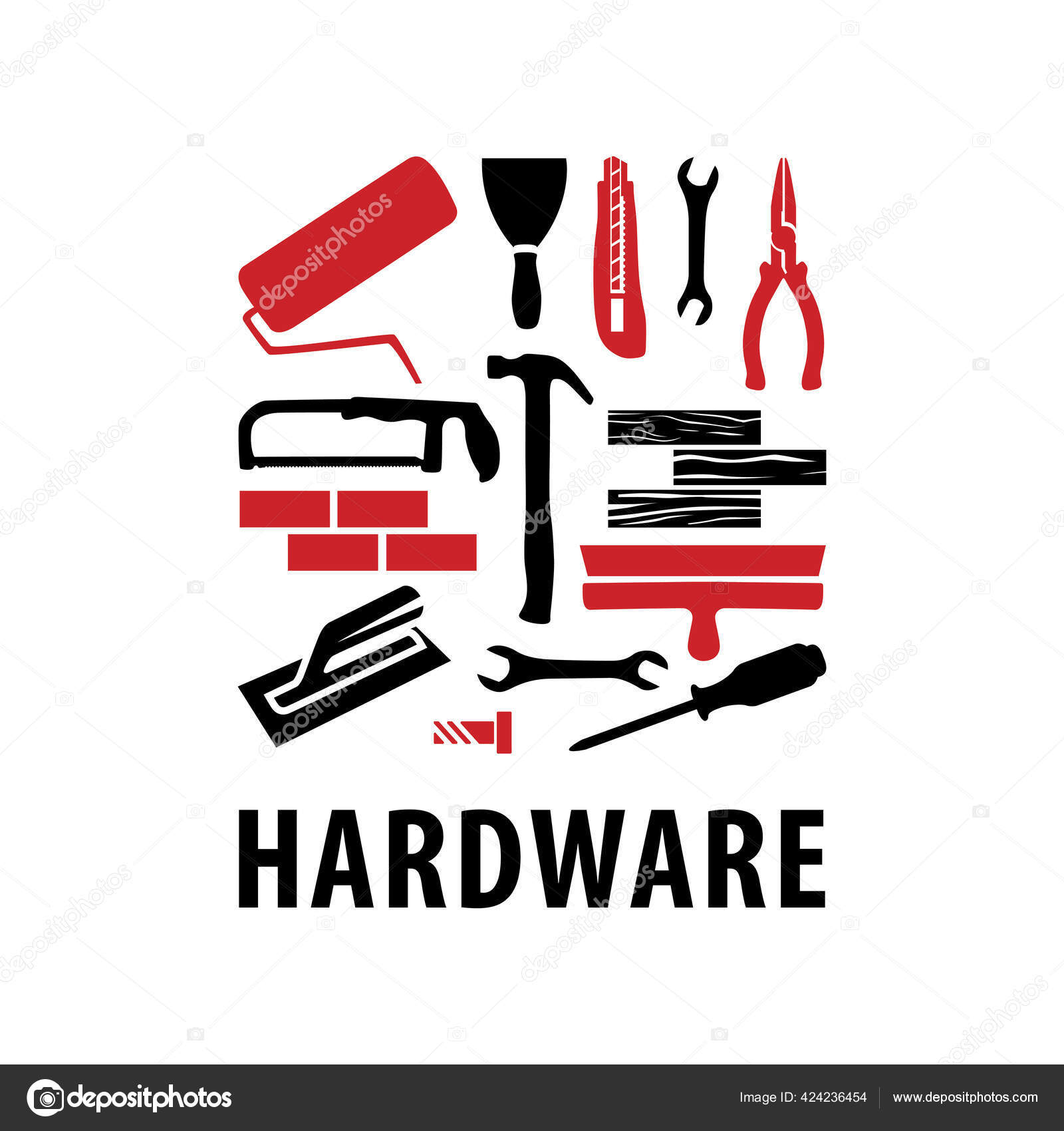 Logotipo De Materiales De Construcción