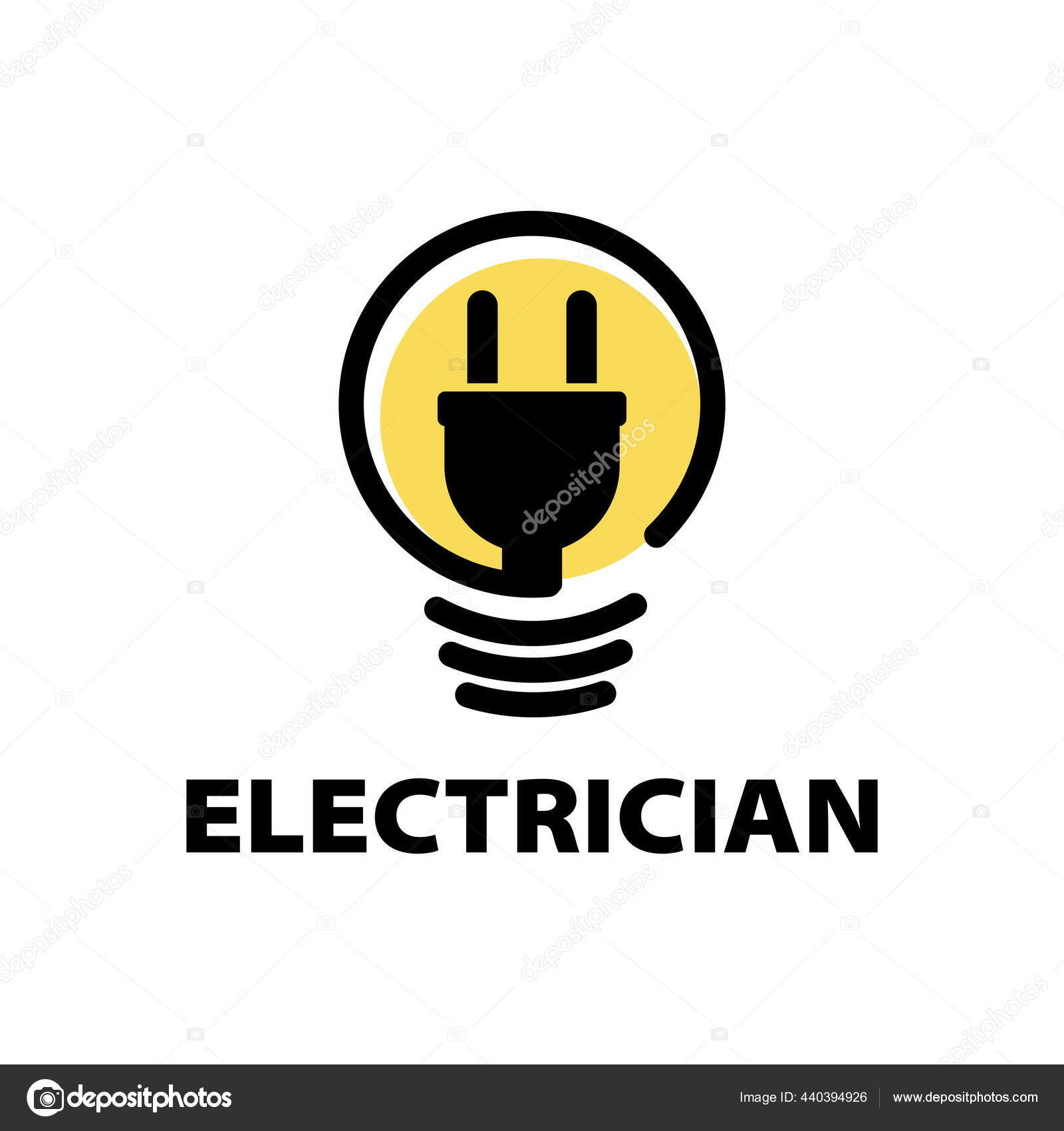 Vector Logo Electronics Repair Stock Vector by ©v-a-butenkov 440394926