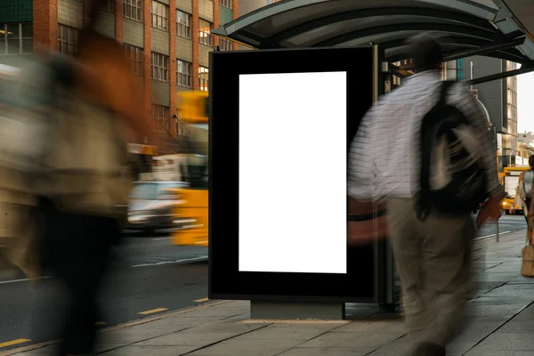 Blank Outdoor Advertising Shelter ⬇ Stock Photo, Image by © nickvango ...