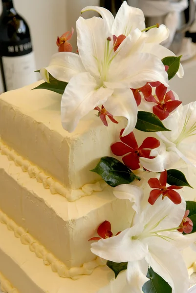 Decorated Wedding Cake Stock Photo by ©nickvango 11081848