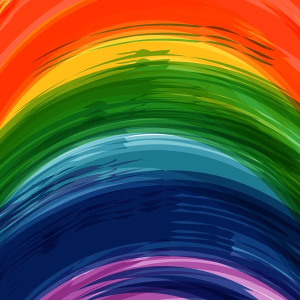 Main seven rainbow colors background — Stock Vector © ru3apr #3169397