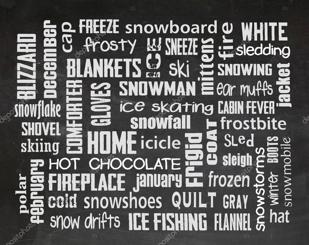 Frostbite Word Art