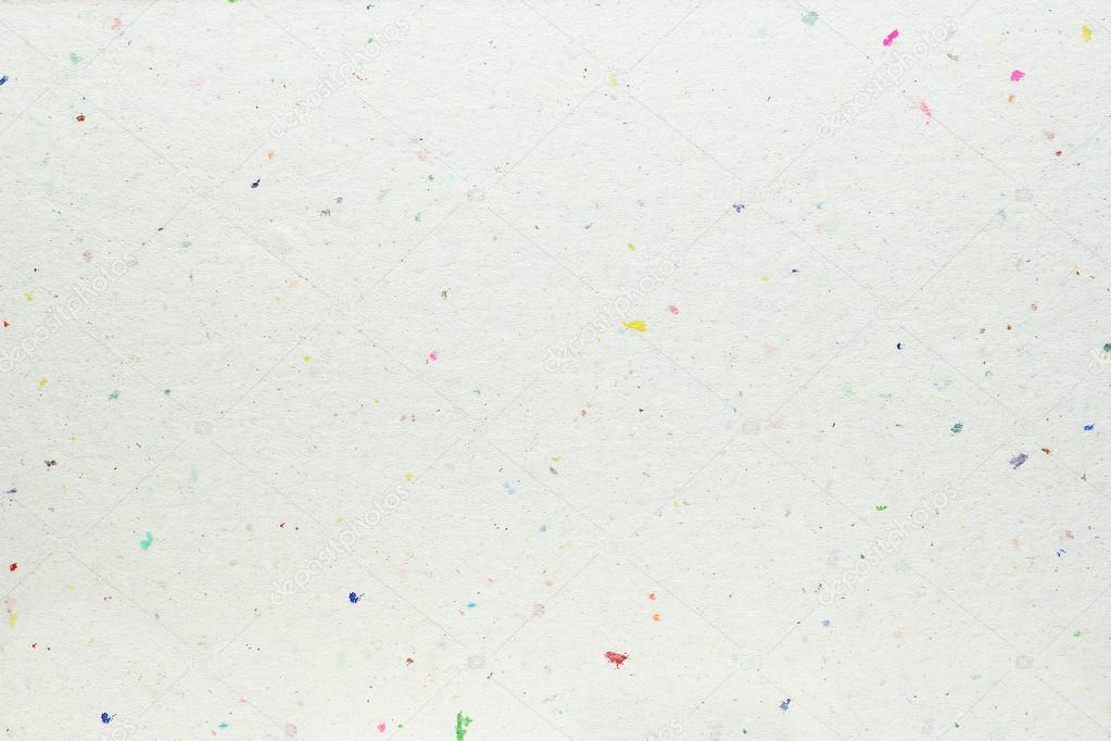White handmade paper texture with colorful spots Stock Photo by ...