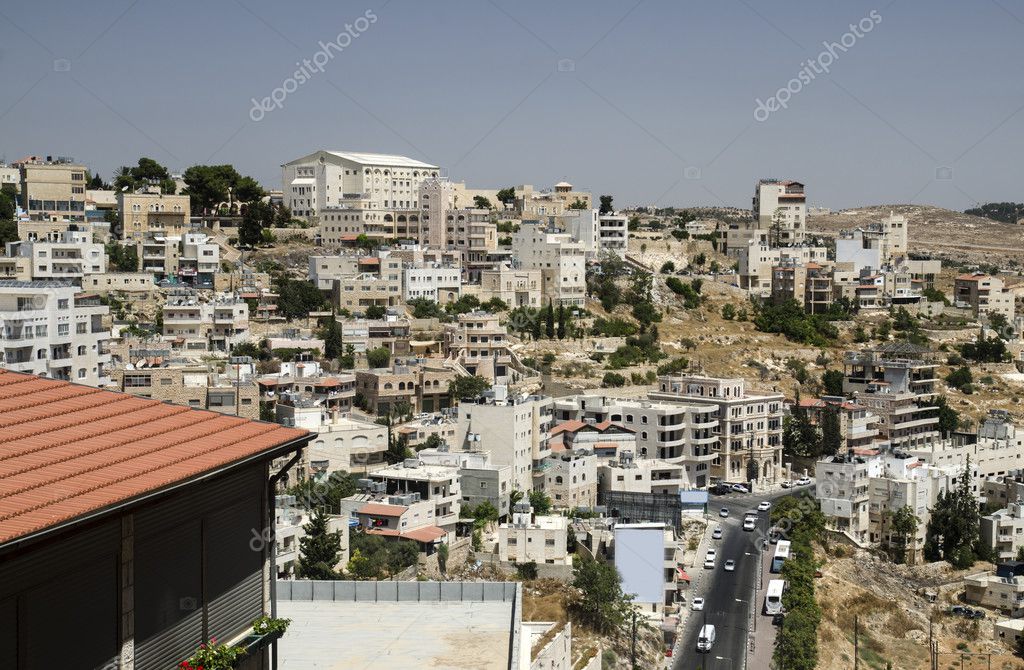 City of Bethlehem, general view panorama — Stock Photo © maxterdesign ...