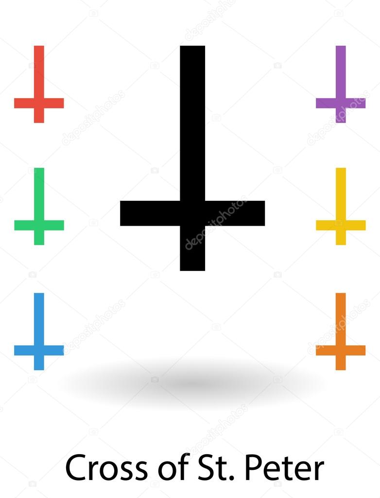 Clipart: kingdom of heaven | Cross of St. Peter — Stock Vector ...