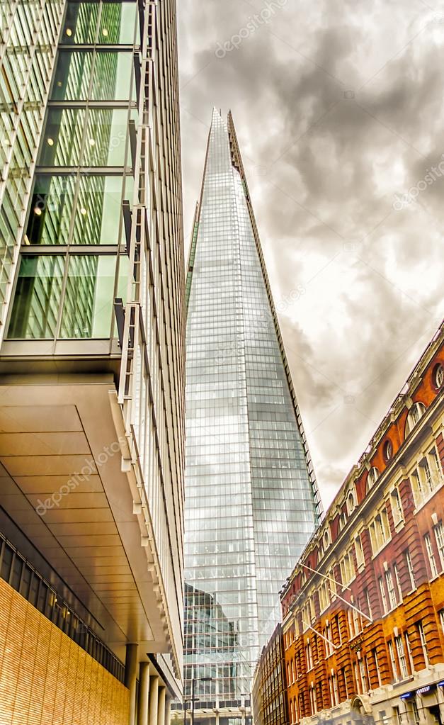 Shard London Bridge, iconic landmark of London – Stock Editorial Photo ...