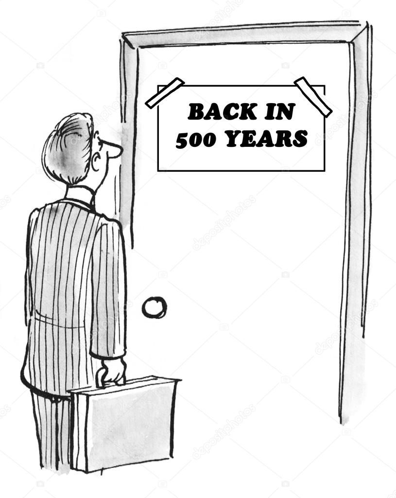 Back in 500 Years Stock Illustration by ©andrewgenn #122800552