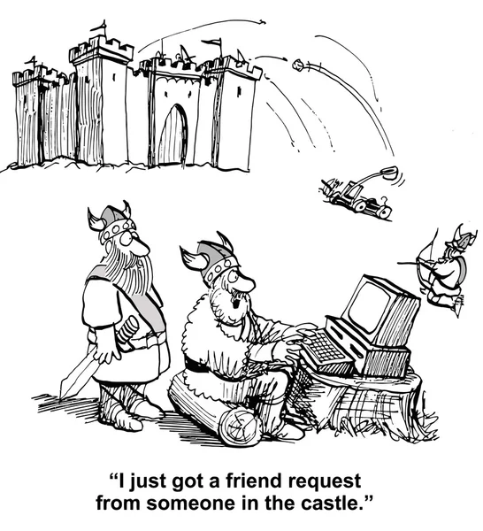 ᐈ Facebook friend request stock vectors, Royalty Free friend request ...