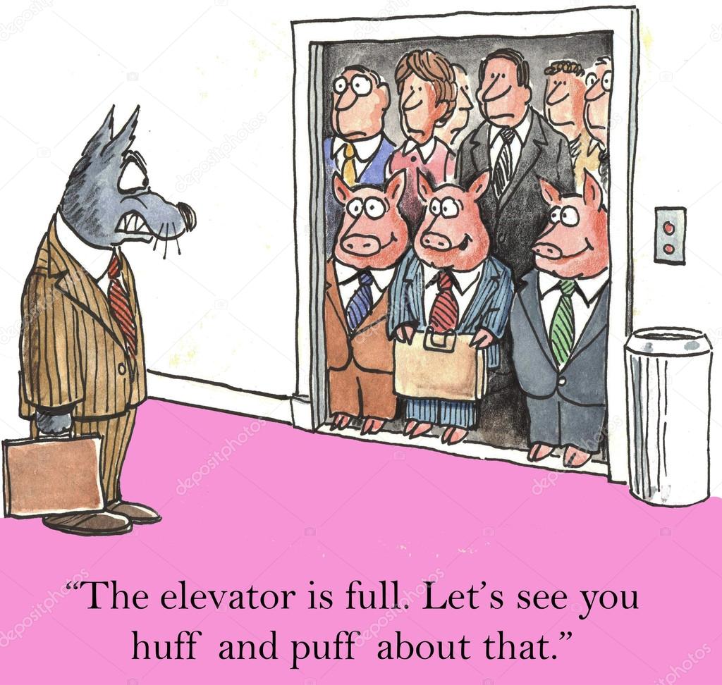 Huff And Puff cartoon Stock Vector Image by ©andrewgenn #70282701