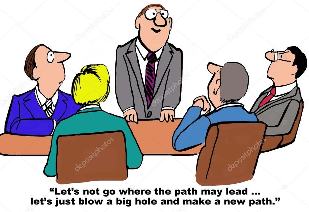 New Path Stock Illustration by ©andrewgenn #77129515