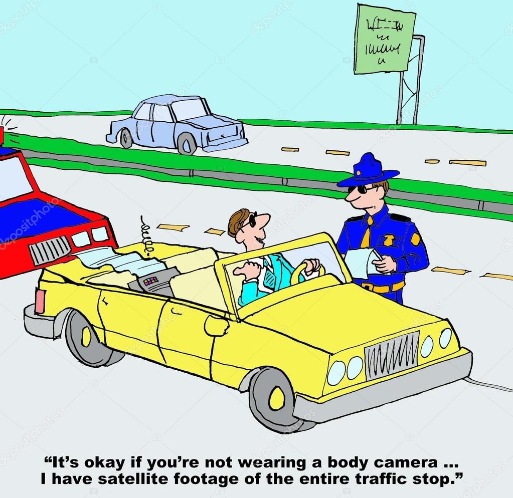 Swerving Car Cartoon