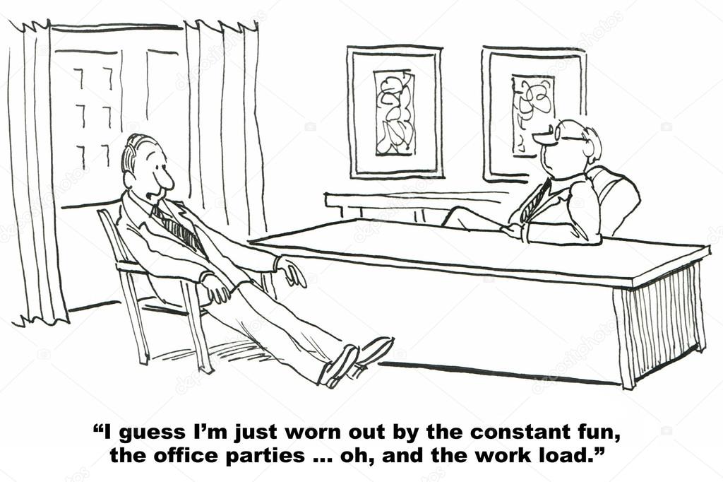 Fun At Work Cartoon