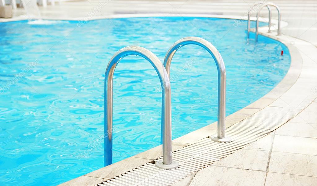 Steps in water pool — Stock Photo © Kostia777 #58939167