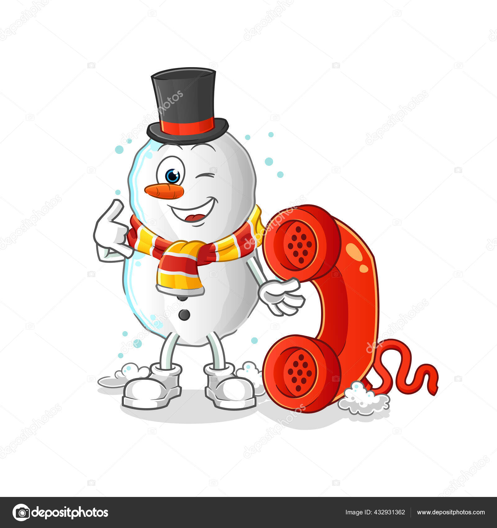 Mafia Hat Clipart For Snowman