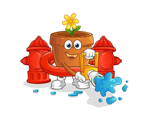 Dinosaur Egg Firefighter Vector Cartoon Characte Stock Vector by ...