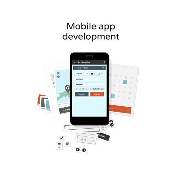 App development Stock Vectors, Royalty Free App development ...