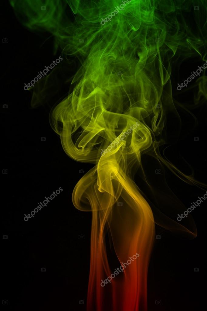 Rasta Smoke Wallpaper