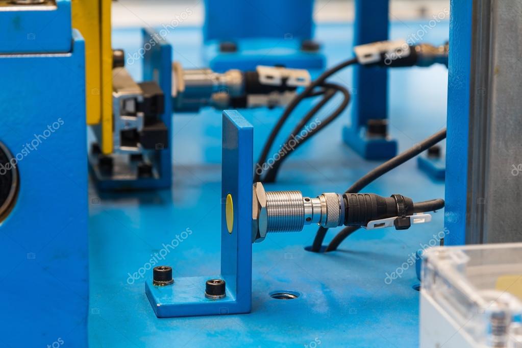Proximity sensor on machine Stock Photo by ©teptong 87611580