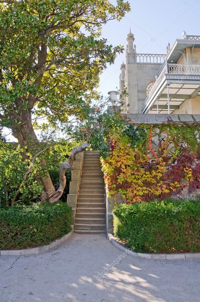 Southern terraces of Vorontsov Palace — Stock Photo © Dmitrydesign ...