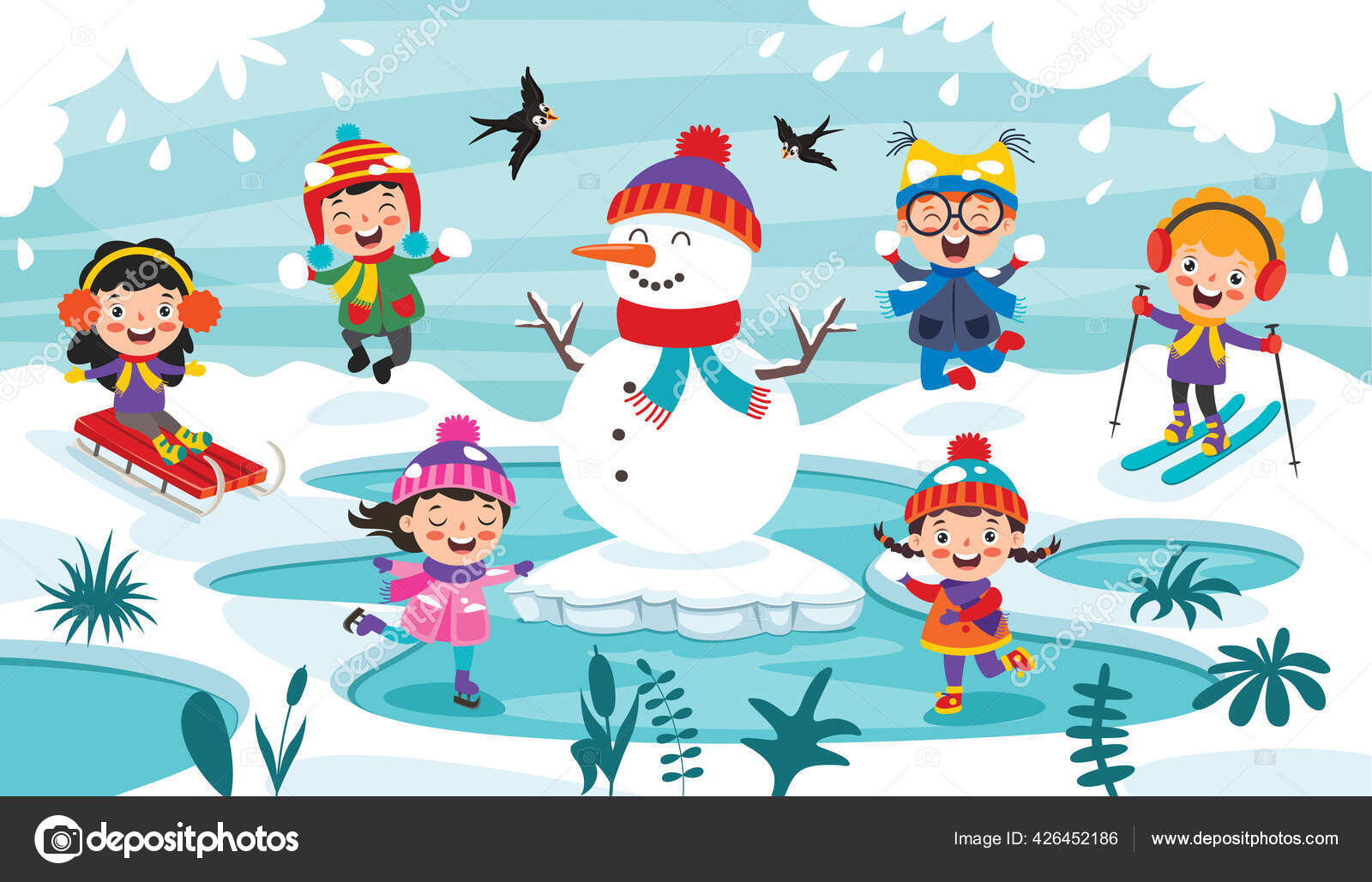 Funny Winter Clipart