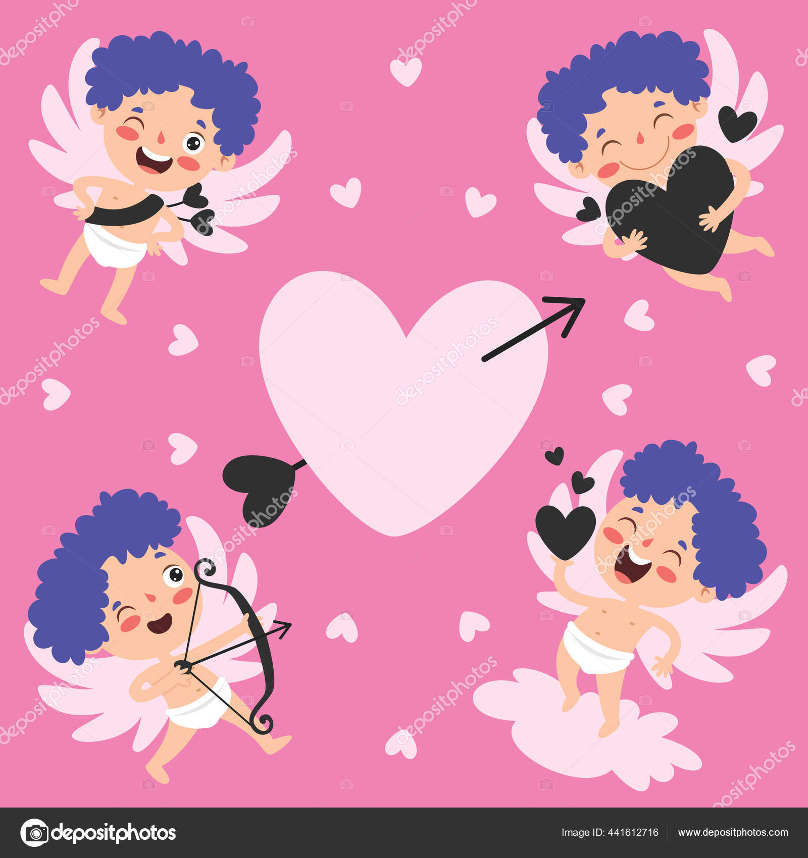 Love Concept Cartoon Character Stock Vector Image by ©yusufdemirci ...