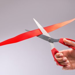 Inauguration ribbon Stock Photos, Royalty Free Inauguration ribbon ...