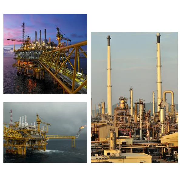 Oil And Gas Industry collage Stock Photo by ©kampee_p 54862971