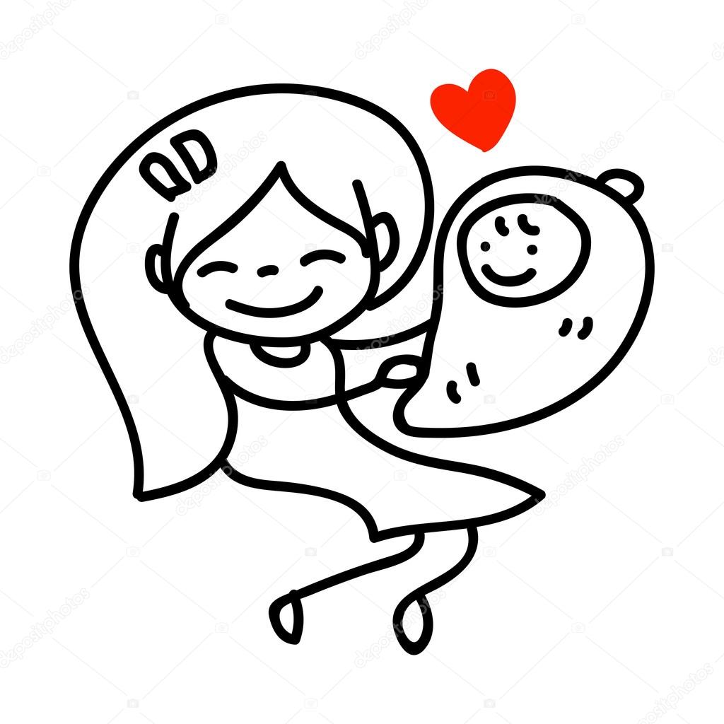 Baba-mama Rajz - Emberi test rajz