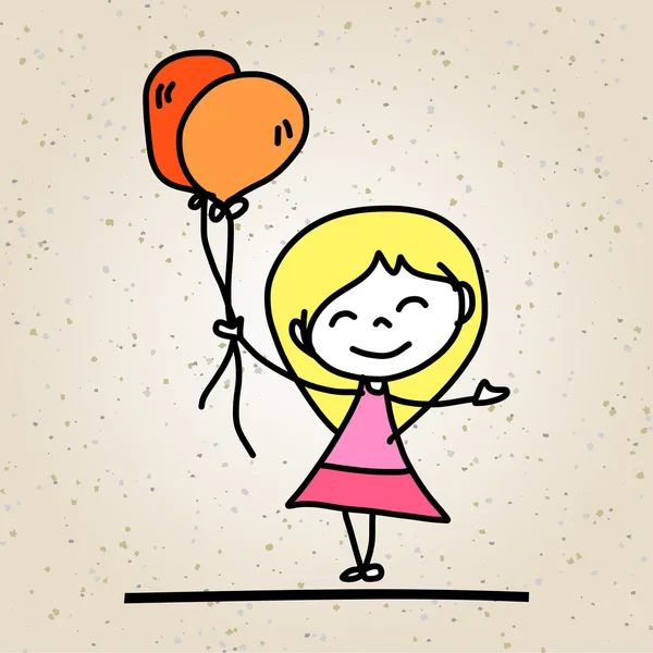 Cartoon character abstract happy kid Stock Vector Image by ©atthameeni ...