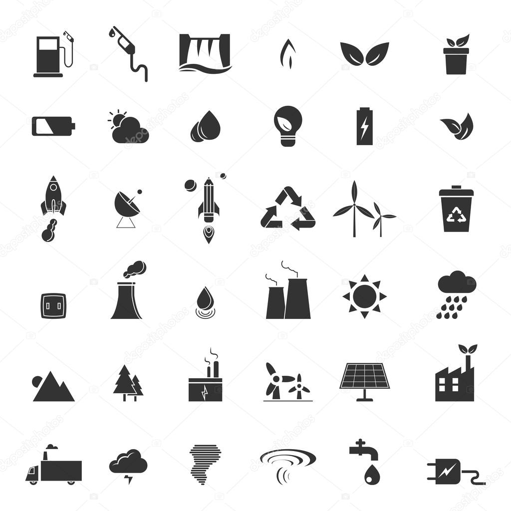 Renewable energy icons set Stock Vector Image by ©atthameeni #85421552 Renewable energy icons set Stock Vector Image by ©atthameeni #85421552