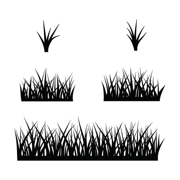 Silhouette of grass — Stock Vector © in8finity #25673527 Silhouette of grass — Stock Vector © in8finity #25673527
