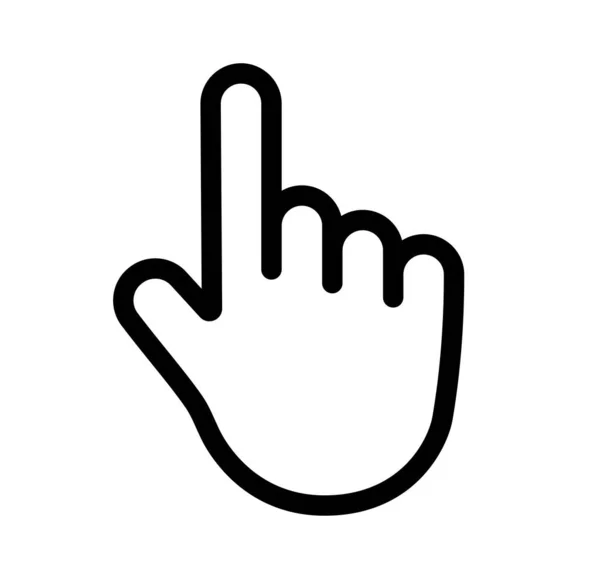 Mouse Hand Icon Vector