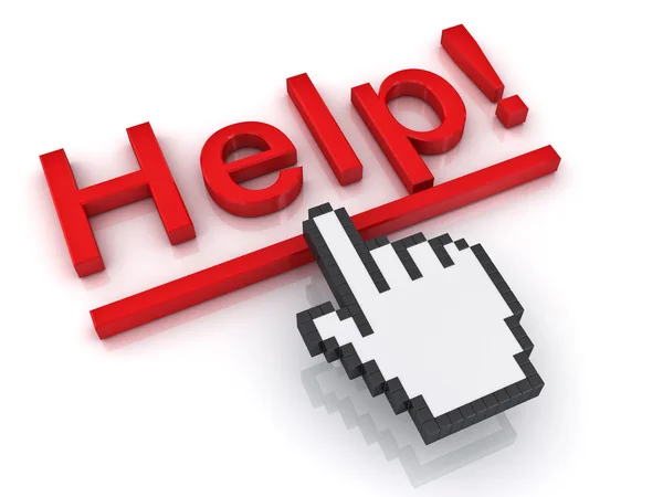 Many hand cursors mouse clicking red heart button or link concept ...