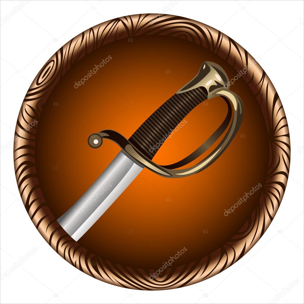 Icon pirate swords Stock Vector Image by ©banderas777 #88514444