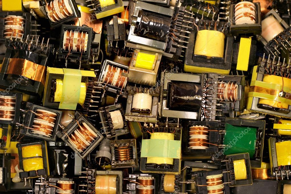 Old electrical transformers — Stock Photo © Tarkus #109995154