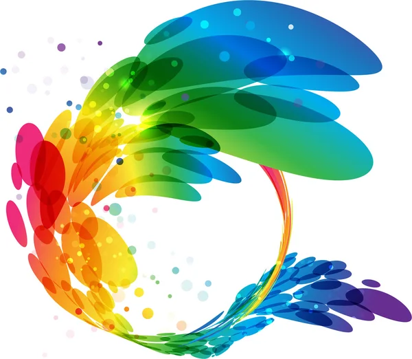 Rainbow circle frame Vector Art Stock Images | Depositphotos