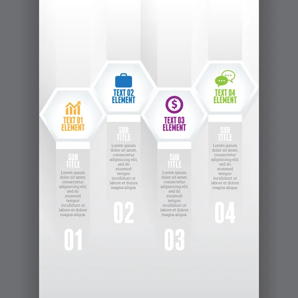 Hex Map Infographic — Stock Vector © herminutomo #53337289