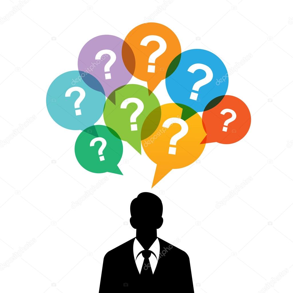 Man With Questions Stock Vector Image by ©herminutomo #66889471 Man With Questions Stock Vector Image by ©herminutomo #66889471